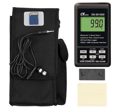 noise dosimeter with sd card logger sper scientific direct