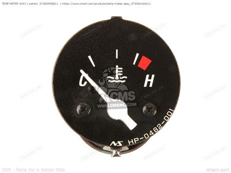 37400mcb611 Temp Meter Assy Honda Buy The 37400 Mcb 611 At Cmsnl