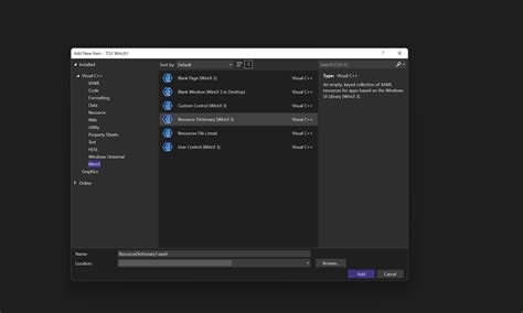 Resourcedictionary With Code Behind · Issue 882 · Microsoftwinui