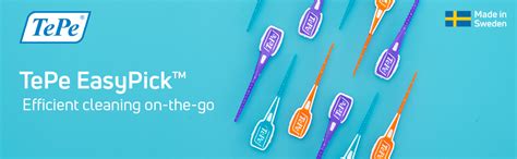 Tepe Easypick Dental Picks Size Xs S Orange Pacl Of 36 Pack Of 3