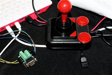 use a retro db9 joystick with raspberry pi 400 — raspberry pi official