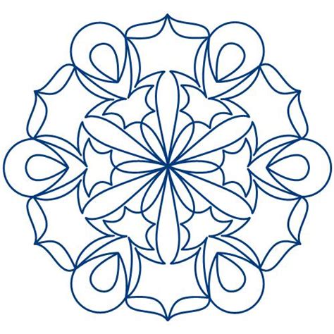 Kaleidoscope Hexi Circle Block Pro Stitcher