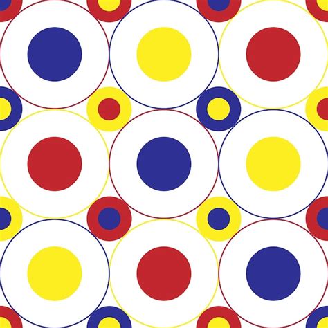 Premium Vector Circles Texture Background