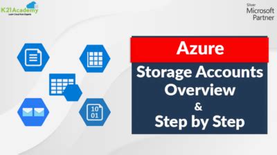 Azure Storage Accounts Overview Storage Account Types
