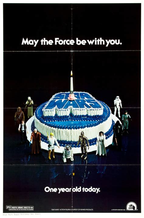 Star Wars 1 Year Anniversary Poster 1978 Tumbex