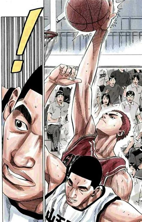 灌籃高手全國大賽櫻木花道的空中接力灌籃 每日頭條