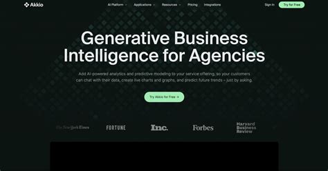 Akkio Generative Bi For Agencies Without Coding