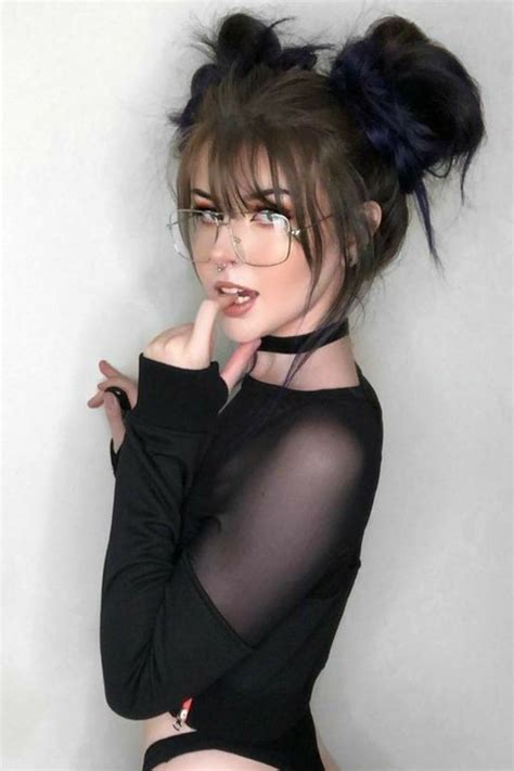 Retro Pin Up Kor Girly Female Glasses How To Wear Random Women