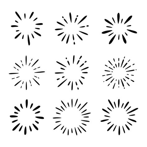 Hand Drawn Diffused Light Vector Isolated On A White Background Vector Art At Vecteezy