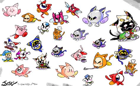 Kirby Cat Collection By Josiroundedcuteness On Deviantart