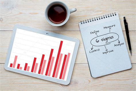 6 Sigma Bar Chart Stock Photo By MasterSergeant 112302966