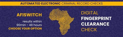 Digital Fingerprint Clearance 31 Northlands