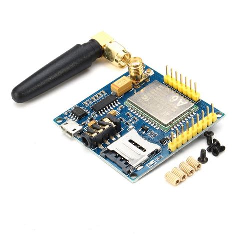 moduł gsm gprs a6 sms antena arduino sim900 6856692248 oficjalne