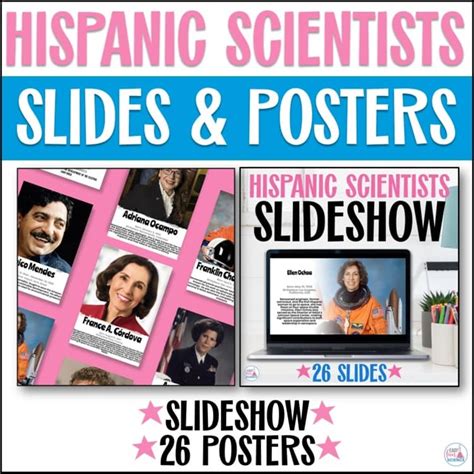 Famous Hispanic Scientists Hispanic Heritage Month Science Reading