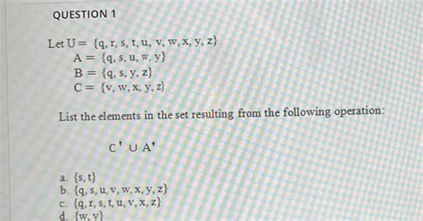 Solved QUESTION Chegg Com
