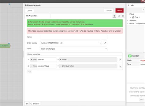 Node Red Configuration Custom Integration Needed But Already Installed Node Red Home