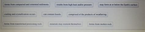 Solved Forms From Compacted And Cemented Sediments Resuilts