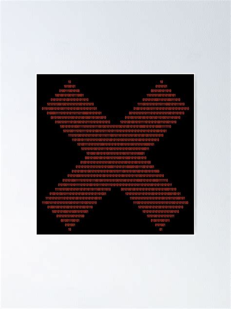 Non Binary X Poster For Sale By Reality Check Redbubble