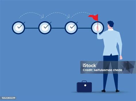 사업가 체크리스트 사업가 완료된 모든 작업 확인란 업적 작업 또는 프로젝트 개념 성공 벡터 일러스트레이션 도전에 대한 스톡 벡터 아트 및 기타 이미지 Istock