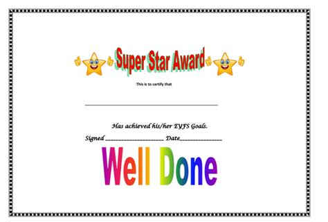 Eyfs Reception Maths Star Worksheets