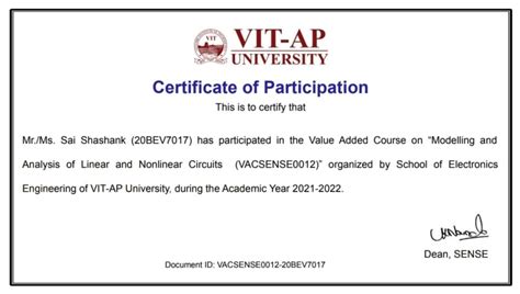 Sai Shashank On Linkedin Enhanced My Skills In Circuit Analysis With A