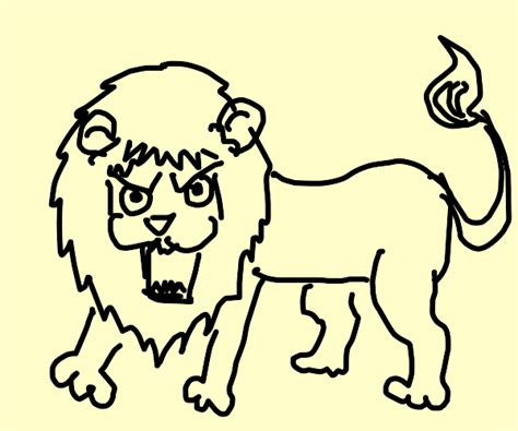 Lion Drawception