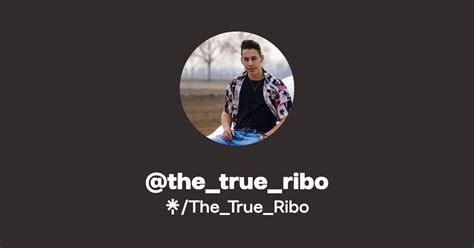 The True Ribo Instagram Tiktok Linktree