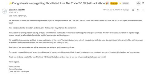 Gorla Buchayyagari Sumanth On Linkedin Livethecode2 Hackerthons