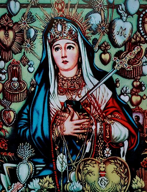 Erzulie Freda Image Ezili Fweda Dahomey Lwa Loa Mater Dolorosa Vodun