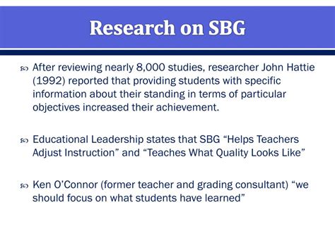 Ppt What Is Standards Based Grading Sbg Powerpoint Presentation Free Download Id 3070290