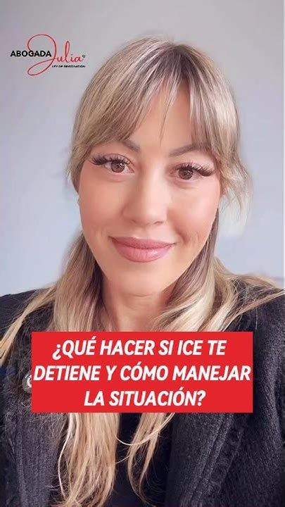 ¿qué Hacer Si Ice Te Detiene Y Cómo Manejar La Situación Youtube