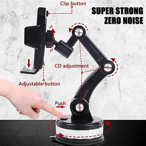 One Button Pop Up Suction Phone Holder Cz031 Buy Online In South