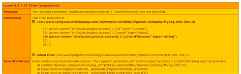 validating and documenting complex object structures with cfparam in lucee cfml 5 3 7 47