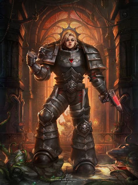 Artstation Female Astartes