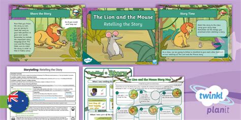 Foundation The Lion And The Mouse Storytelling Lesson 3