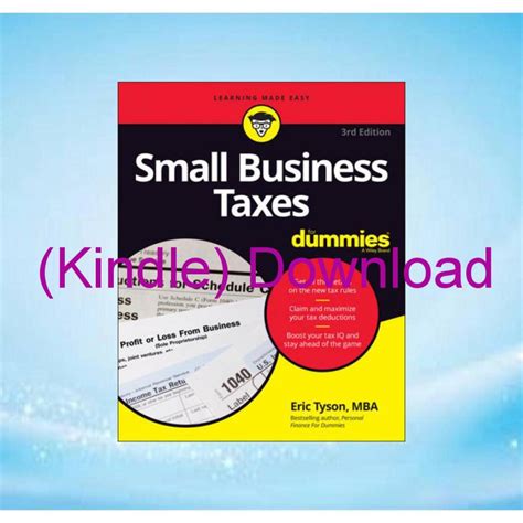 Pdf Small Business Taxes For Dummies By Ufbjdi Oct 2024 Medium