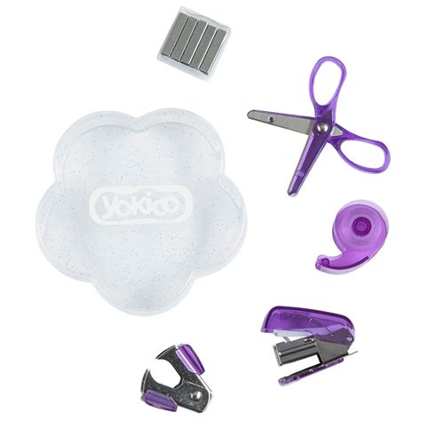 Mini Stationery Set Purple Yokico