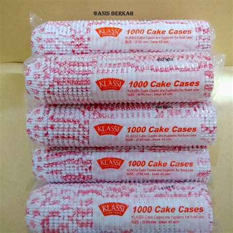 Jual Cup Roti Cake Cases Klassi Ukuran 95mm Isi 1000 Lbr Shopee