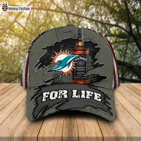 Miami Dolphins Jack Daniels Classic Cap Honeysfashion