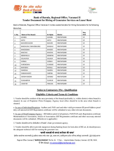 Fillable Online Technical Bid Envelop 1tender For Premises And