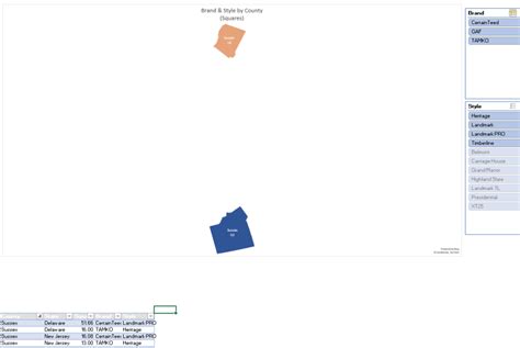 Excel Map Chart And Table Question • Dashboards And Charts • Excel Forum