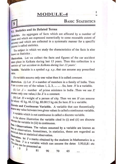 basic statistics pdf