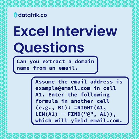Excel Interview Question That Can Catch You Off Guard Imagine You Have A