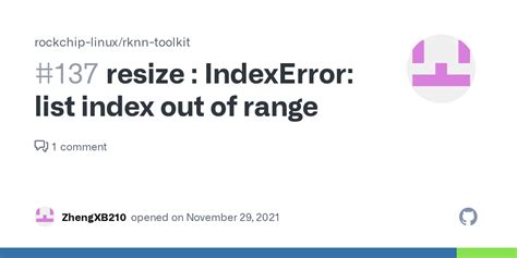 Resize Indexerror List Index Out Of Range · Issue 137 · Rockchip