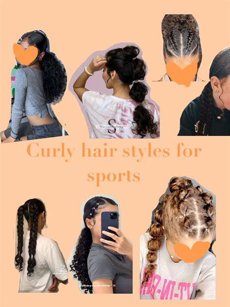Curly Hair Ideas For Sports Soccer Hair Basketball Hairstyles