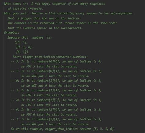 Solved What Comes In A Non Empty Sequence Of Non Empty