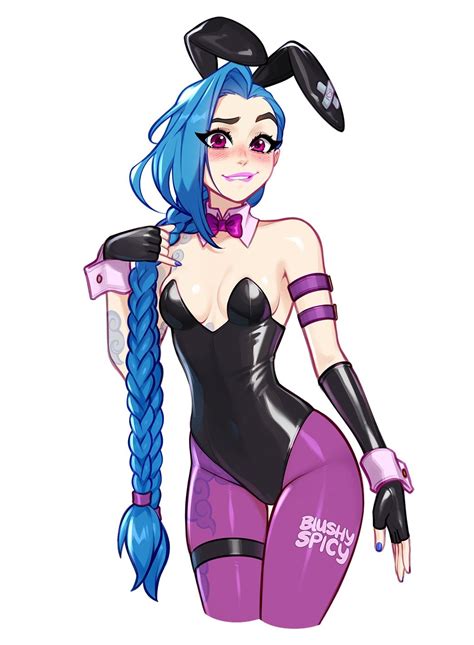 Jinx League Of Legends Drawn By Blushyspicy Danbooru