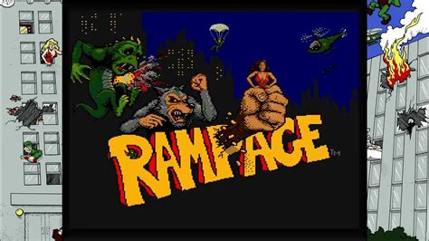 Rampage 1986 Arcade Game Youtube