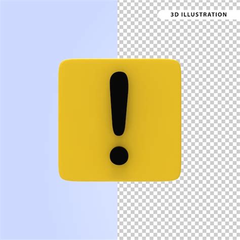 Premium Psd Yellow Warning Sign Symbol Danger Caution Risk Traffic