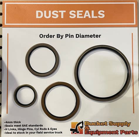 Bucket Pin Dust Seals Bucket Supply